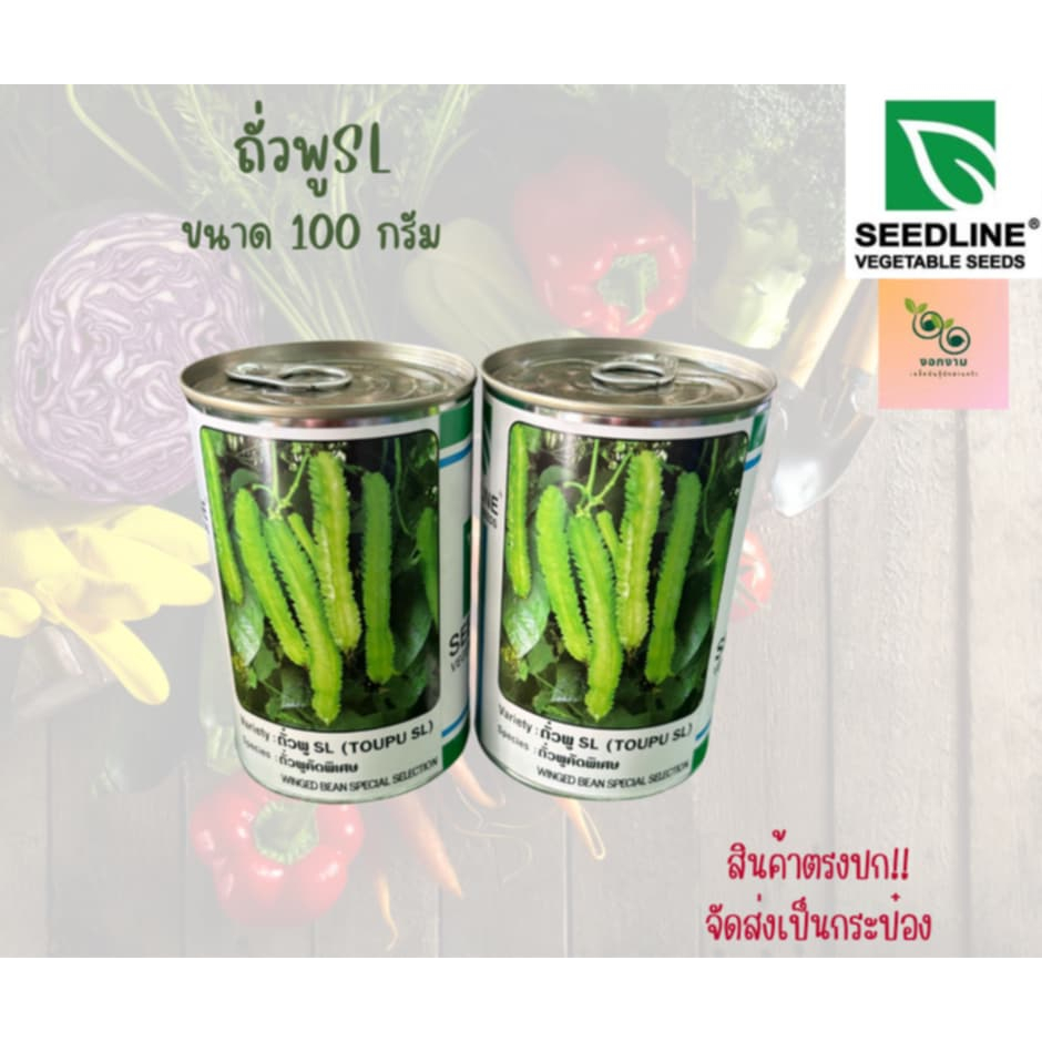 เมล็ดถั่วพูSL ขนาด 100 กรัม SEEDLINE | Shopee Thailand