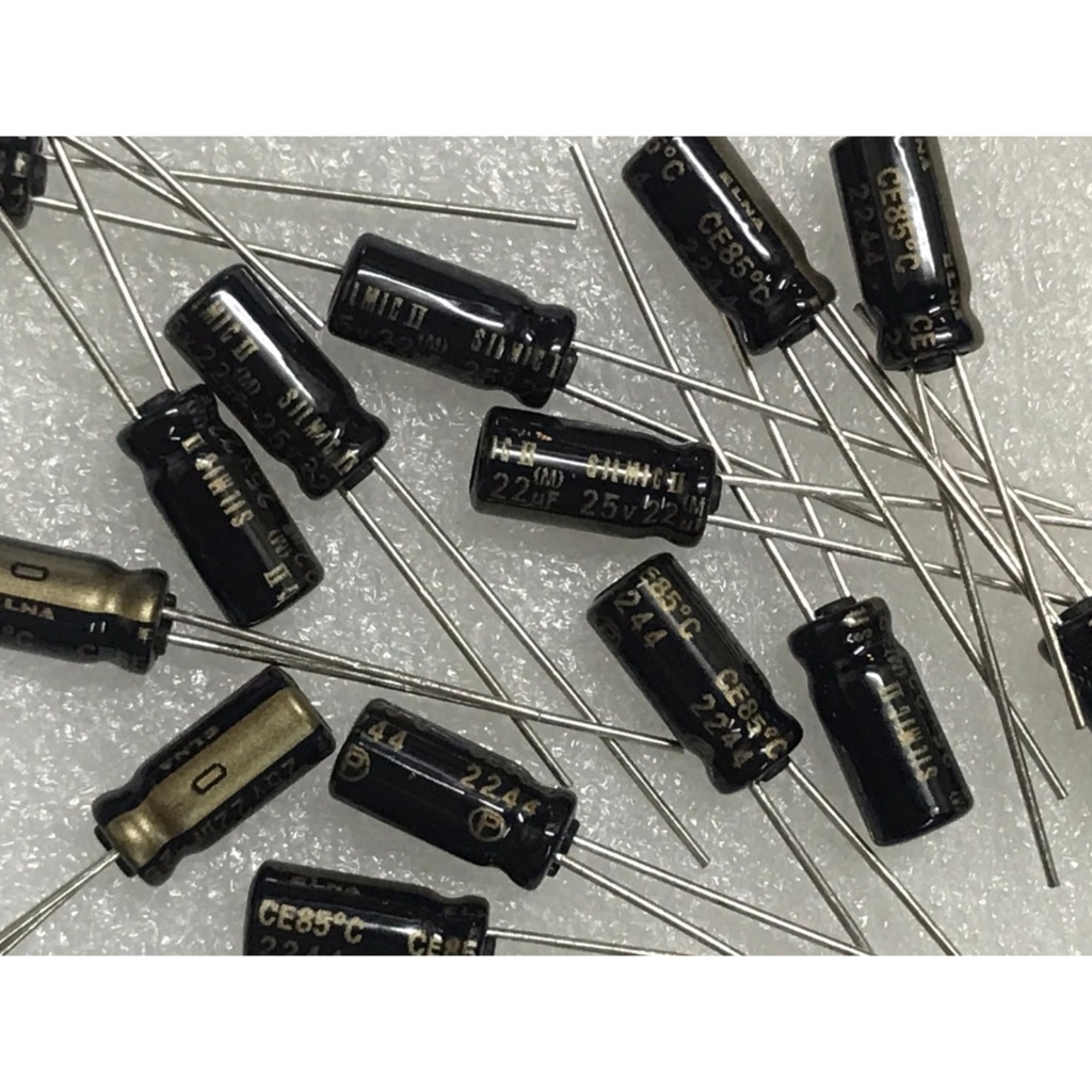 Capacitor ELNA SilmicII RFS 22-470uF 25V | Shopee Thailand