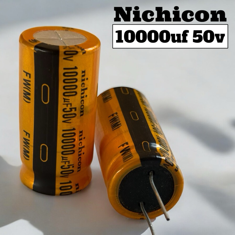 nichicon FW 10000uf 50v คาปาซิเตอร์ | Shopee Thailand