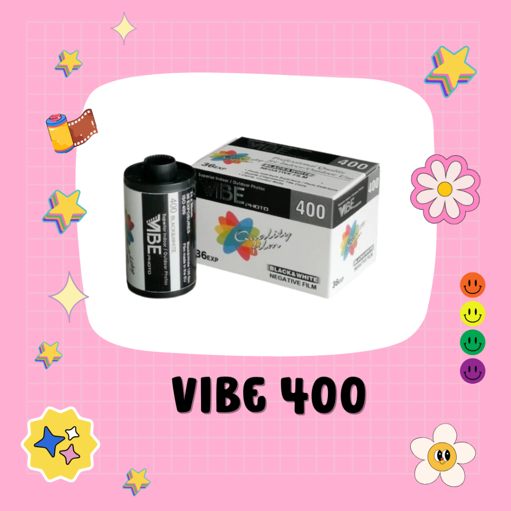 ฟิล์มขาวดำ VIBE ISO400 | Shopee Thailand