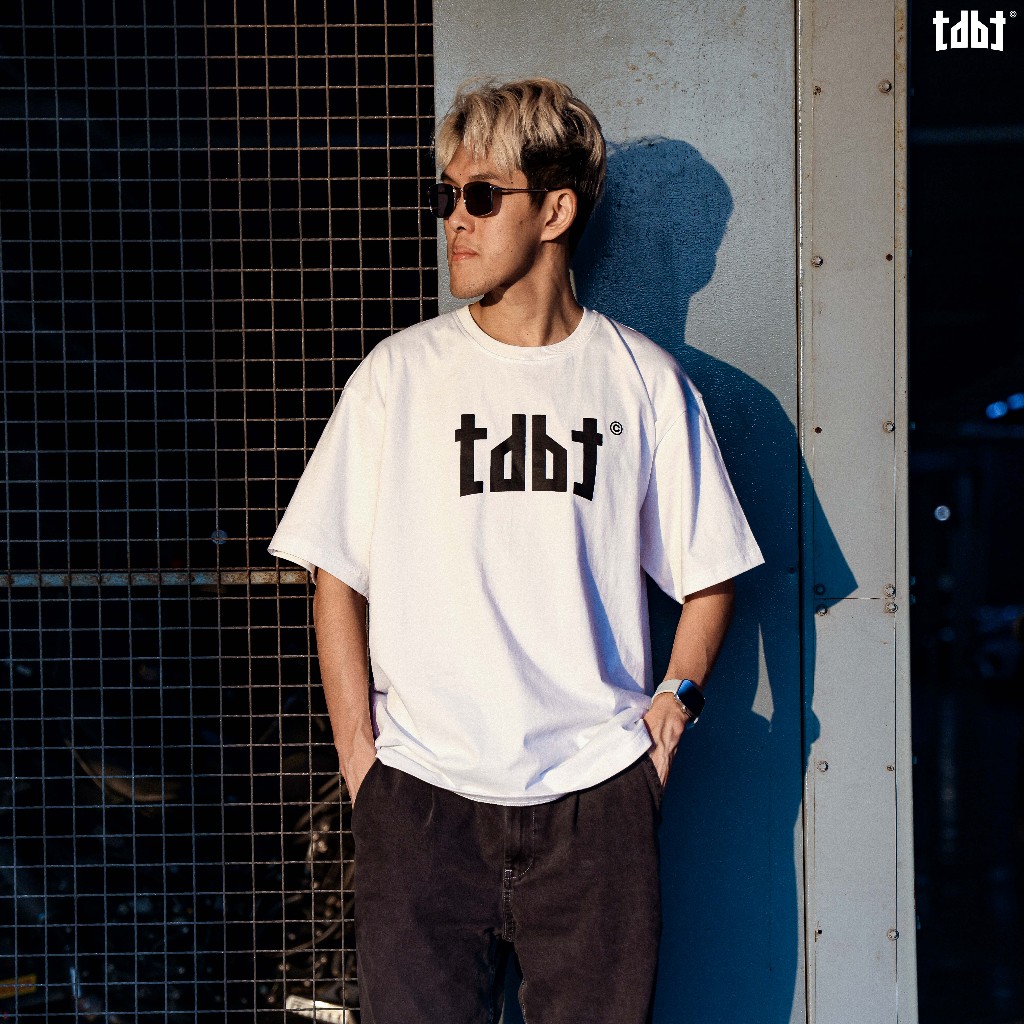 tdbt merch เสื้อยืด Original T-Shirt [Black/White] | Shopee Thailand