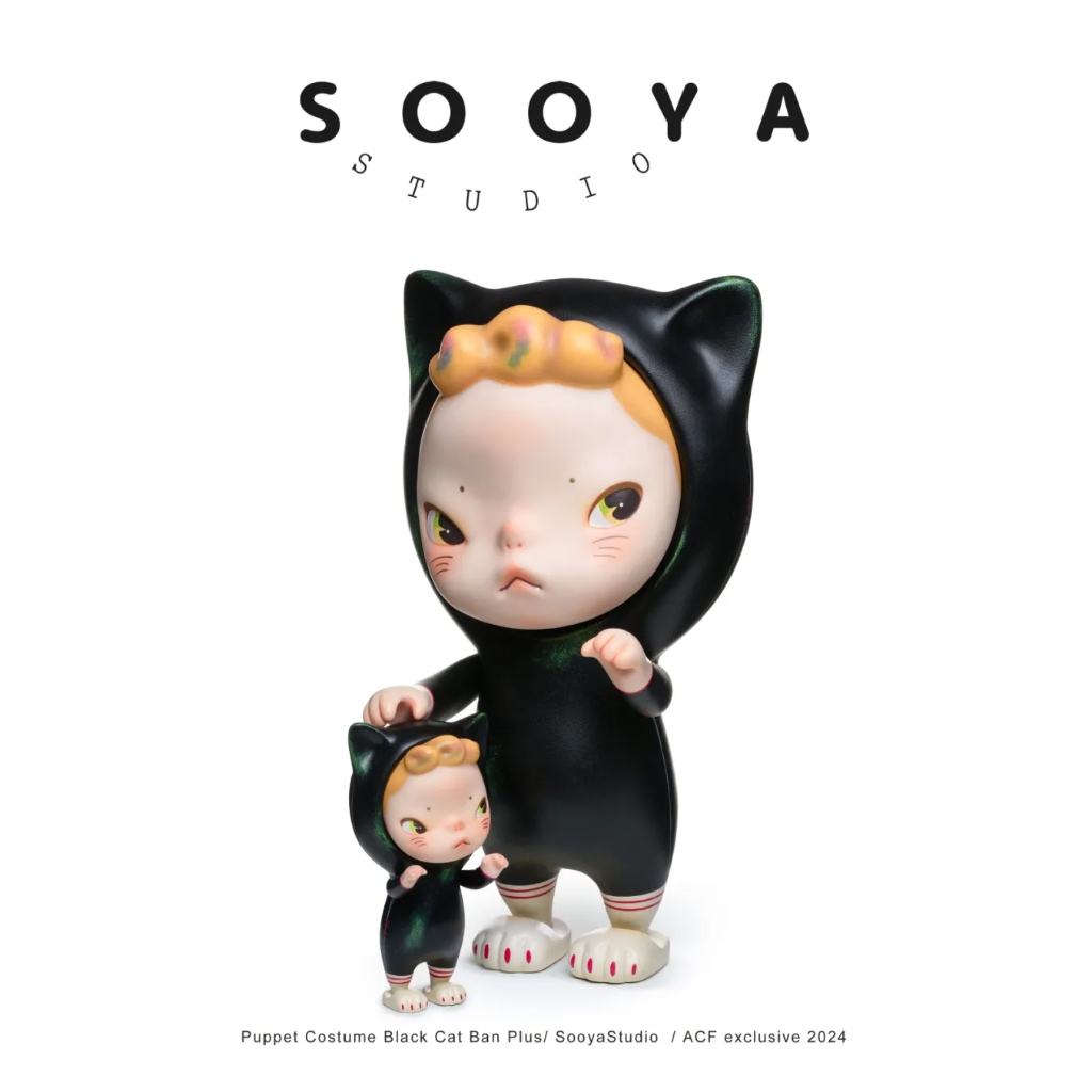 (พร้อมส่ง) SooyaStudio - Puppet Costume Black Cat Ban / Ban Plus ...
