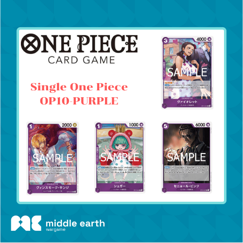 OP10 - การ์ด One Piece แยกใบ R,U,C สีม่วง ลิขสิทธิ์แท้จาก Bandai | Shopee Thailand