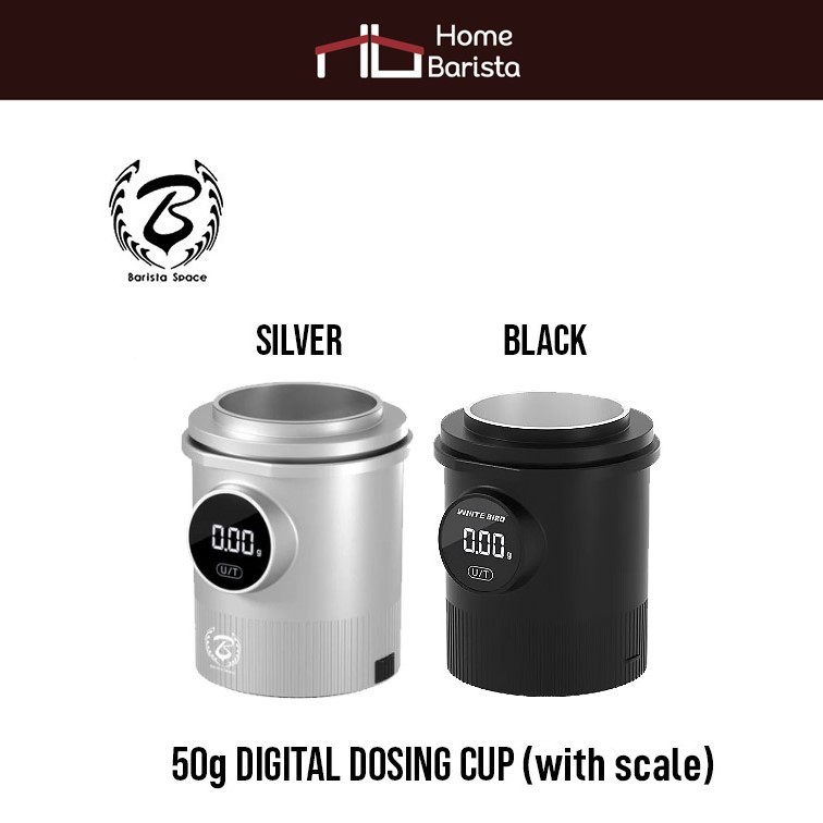 Home Barista BARISTA SPACE “Digital Scale Dosing Cup” 50ml ชั่งและรองผง ...