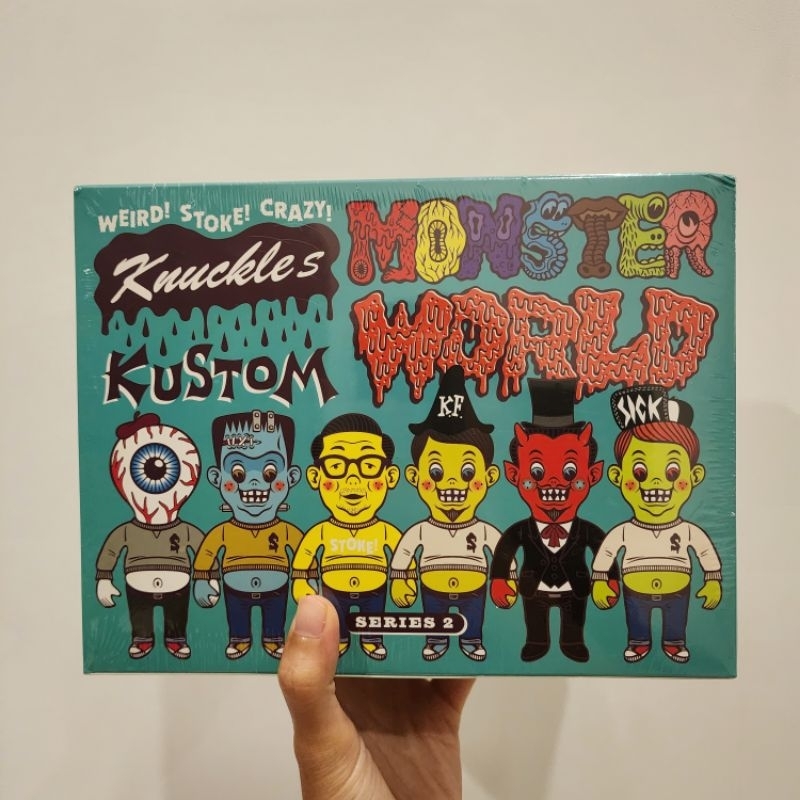 [พร้อมส่ง] how2work headlock studio monster world mini figure series 2 ...