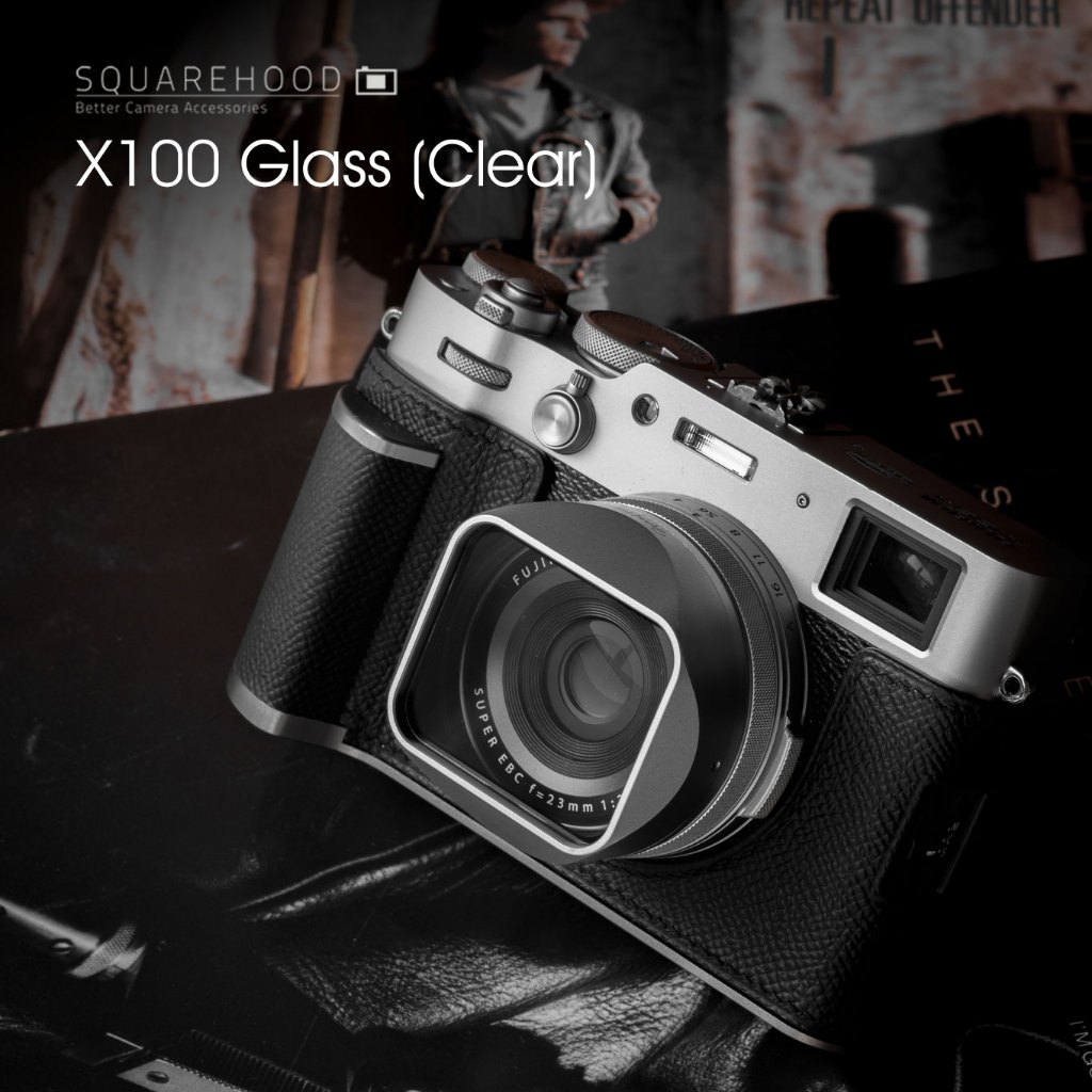 Squarehood X100 Glass Clear เลนส์ฮูด Fuji X100 series | Shopee Thailand