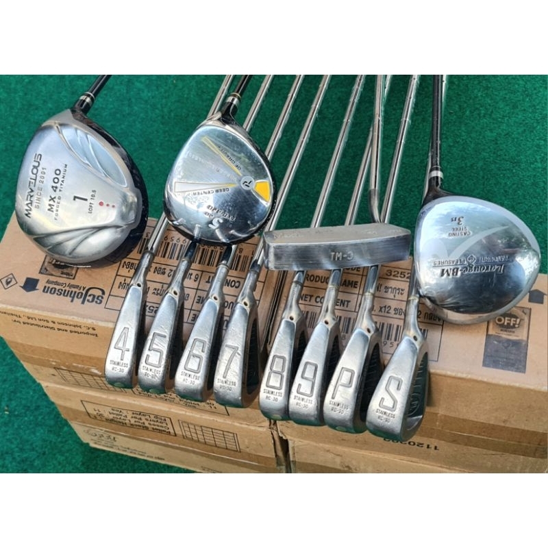 Sale 12.12:ไม้กอล์ฟมือสอง ชุดกอล์ฟชาย เหล็ก Stan Thompson RC-30 ก้าน ...