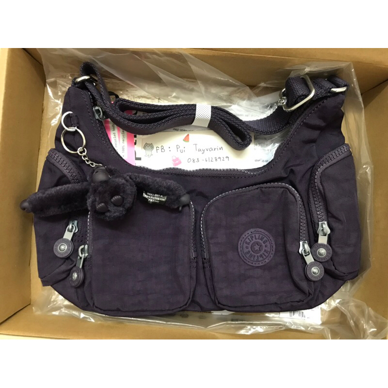 ของใหม่ ของแท้ Kipling รุ่น Rikka s สี ม่วงเข้ม | Shopee Thailand