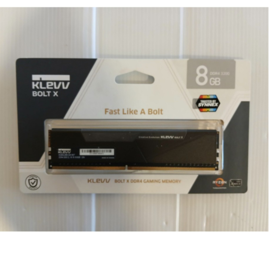 8GB (8GBx1) DDR4/3200MHz RAM (หน่วยความจำ) KLEVV BOLT X | Shopee Thailand