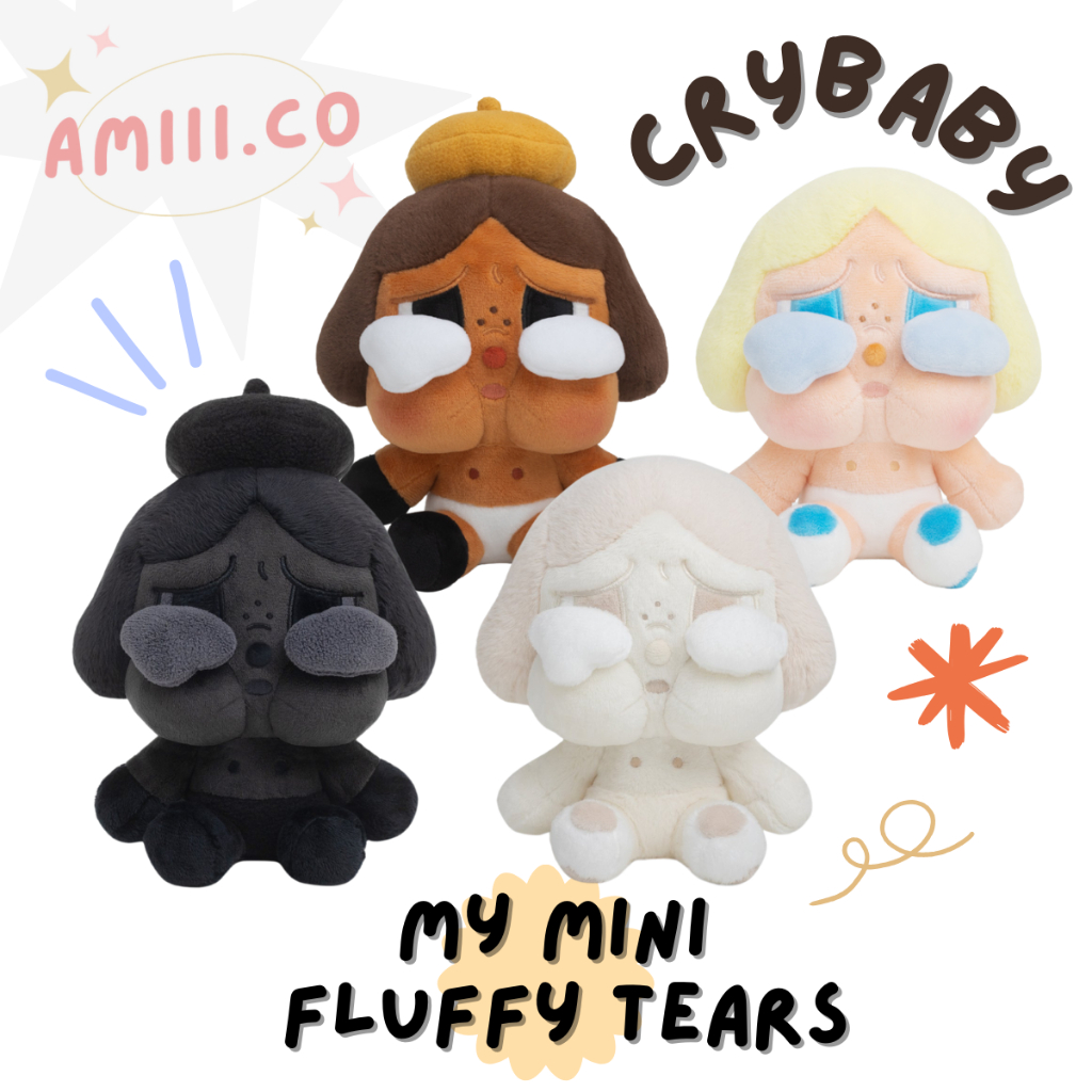 (พร้อมส่ง/เลือกตัว) ตุ๊กตา CRYBABY Mini Fluffy Tears - Molly Factory ...