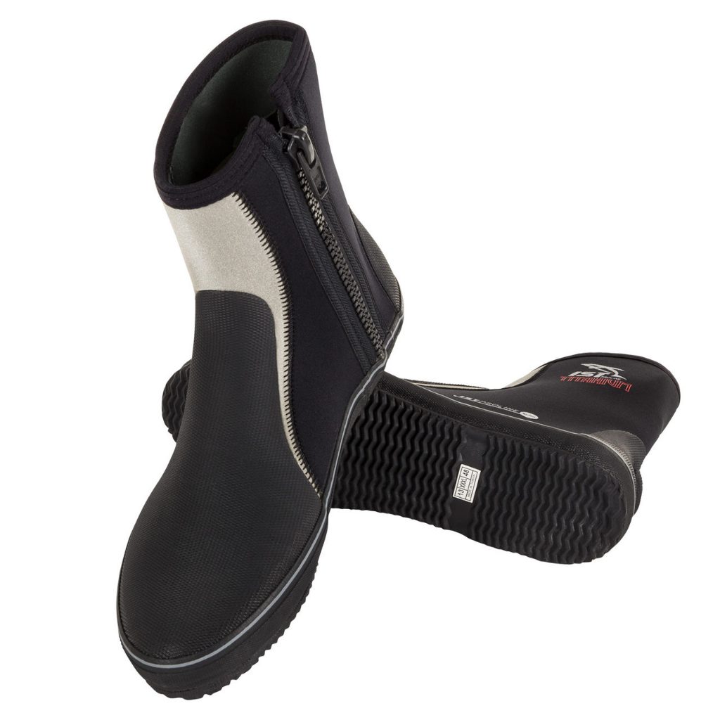 Dive Boots 5mm IST Titanium Black | Shopee Thailand