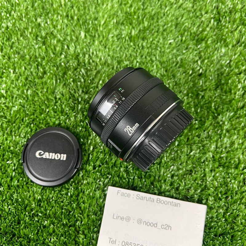 เลนส์ Canon EF 28mm F2.8 หมดประกัน สภาพดี | Shopee Thailand