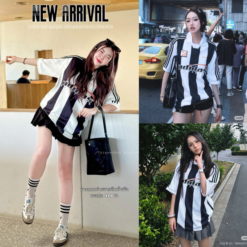 [ พร้อมส่ง ] "Adi x das” เสื้อโอเวอร์ไซส์&เสื้อบอล สไตล์เกาหลี แนวเสื้อ ...