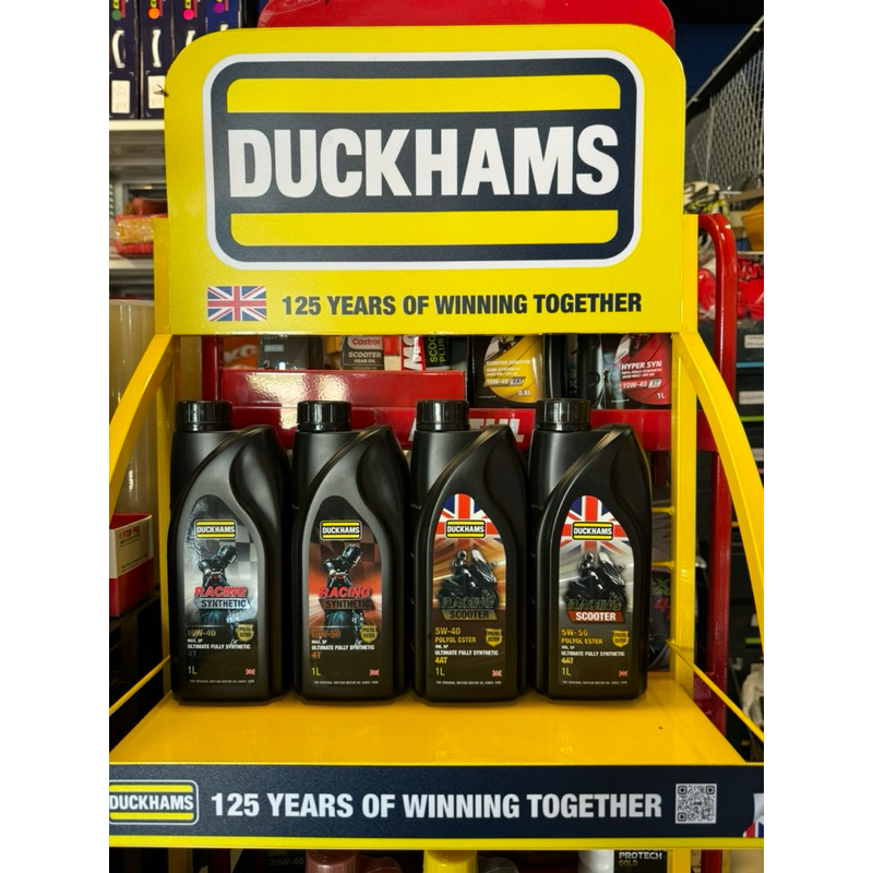 น้ำมันเครื่อง Duckham RACING SYNTHEYIC 1.0ลิตร API SP สังเคราะแท้100% ...