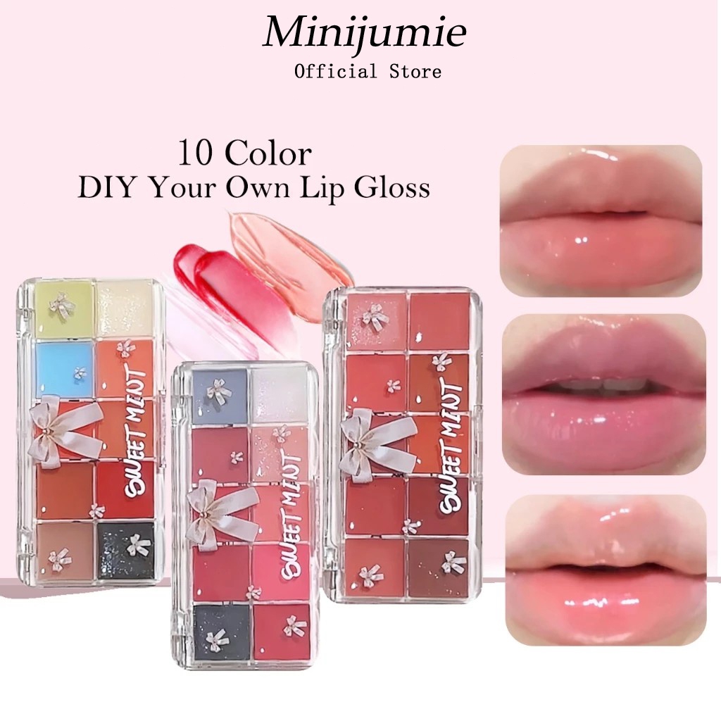 เทศกาลตรุษจีน ลิปสติกเนื้อลิควิด Sweetmint 10 สี DIY ลิปกลอสกระจก ลิปกลอสน้ำ ลิปใสให้ความชุ่ม ...