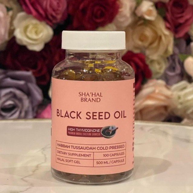 Black seed oil habbah shahal brand Habbatussaudah Shahal น้ำมัน ฮับบาต ...