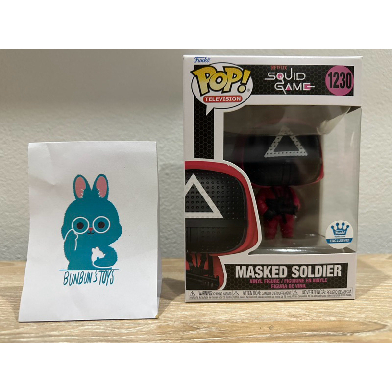 Funko pop Squid game : MASKED SOLDIER | Shopee Thailand