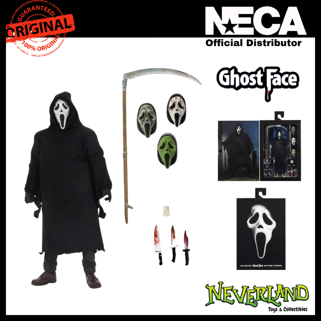 (Sold Out) NECA - Ghost Face - 7" Scale Action Figure - Ultimate Ghost ...