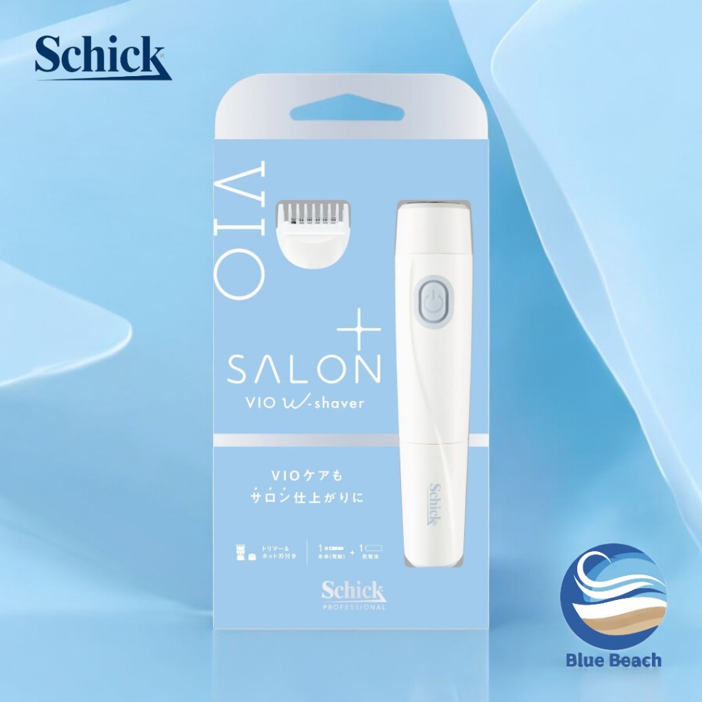 Schick Salon+ V.I.O Double Shaver/โกนปลอดภัย2in1/ปรับได้4ระดับ/แบรนด์ระดับโลก | Shopee Thailand