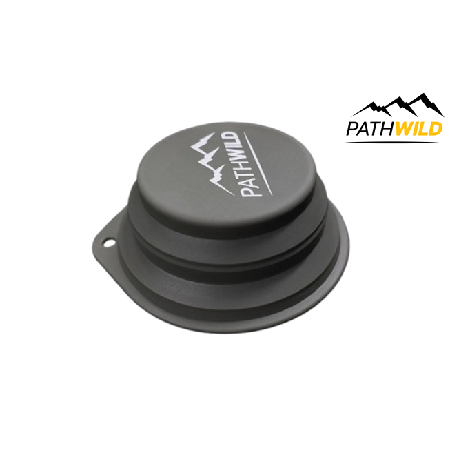 PATHWILD Silicone cup 250ml ชามพับสำหรับพกพา พับได้เล็ก พกพาง่าย ใส่ของร้อนได้ ปราศจากสาร BPA ...