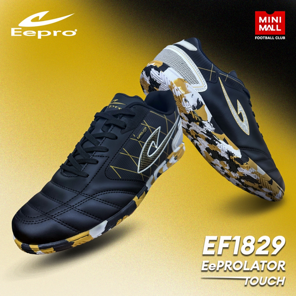 รองเท้าฟุตซอล Eepro รุ่น LATOR TOUCH รหัส EF1829 รองเท้าฟุตบอล หนังสังเคราะห์ น้ำหนักเบา สวมใส่ ...