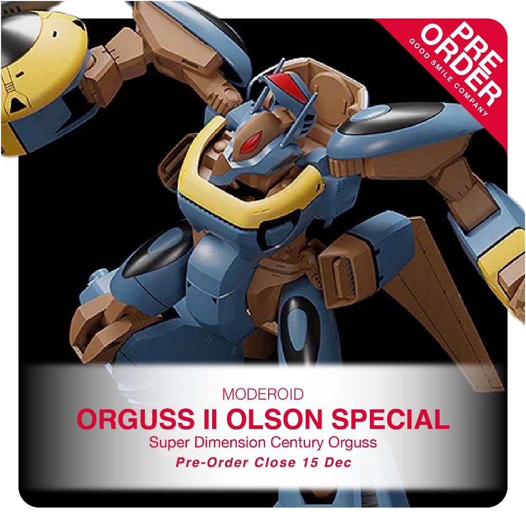 [PreOrder] MODEROID - Super Dimension Century Orguss_Orguss II Olson ...