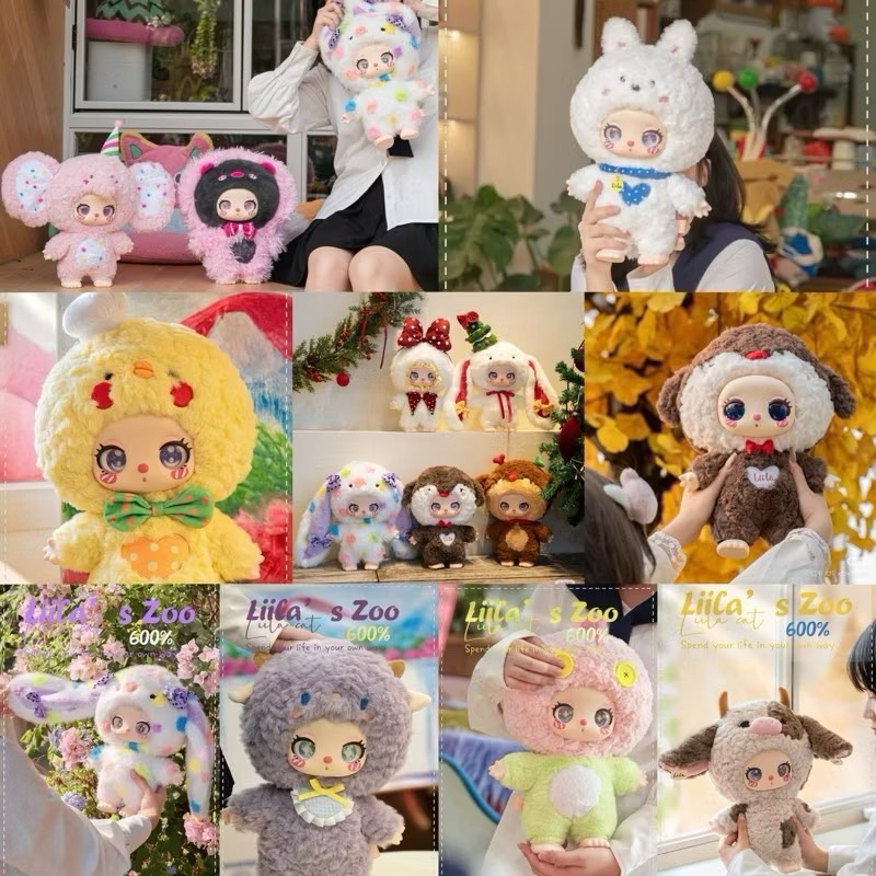 ลิขสิทธิ์แท้ LIILA S ZOO 600% Lila large doll plush ไลล่าแคท ไลลาแคท ...