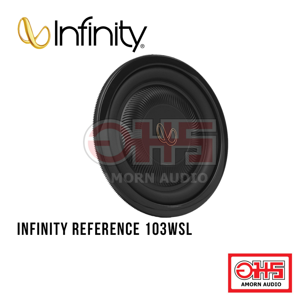 INFINITY REFERENCE 103WSL | 10" shallow-mount component subwoofer ...