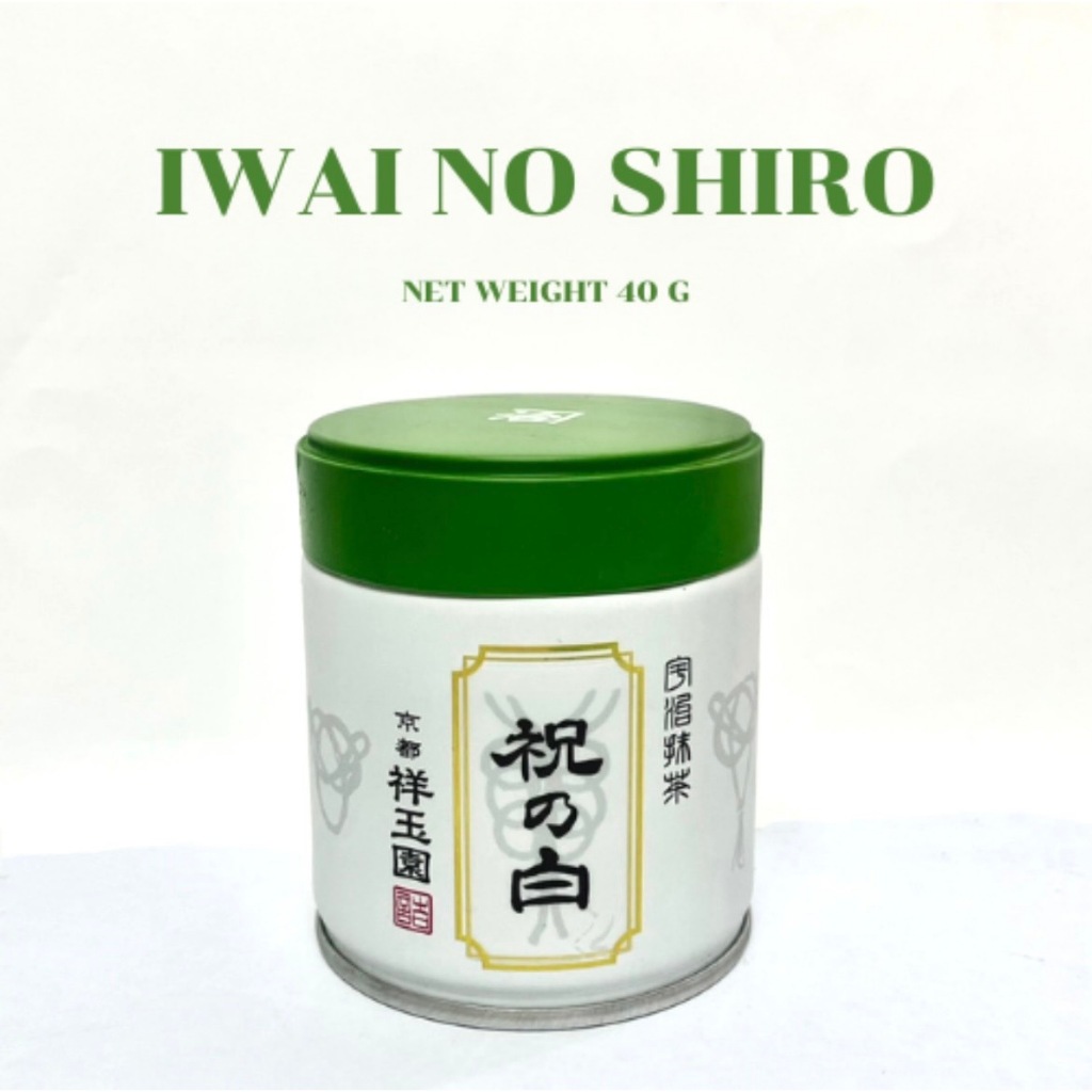 Iwai No Shiro 40g Ceremonial Grade Uji Matcha | Shopee Thailand