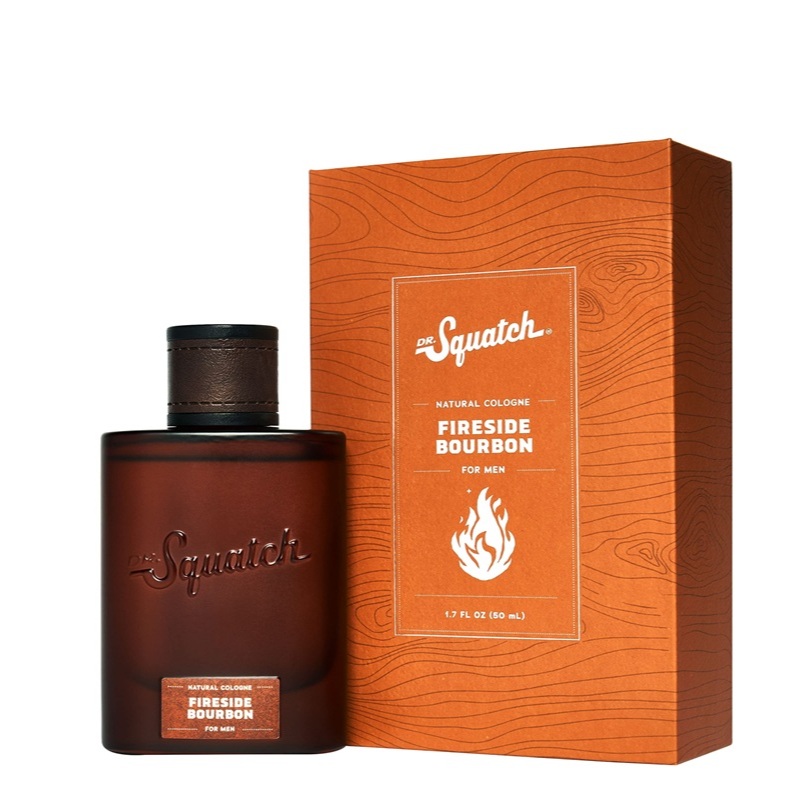 พร้อมส่ง ของแท้ Dr. Squatch Cologne for Men 50ml (Fireside Bourbon) | Shopee Thailand