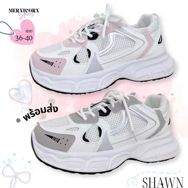 พร้อมส่ง ผ้าใบสีละมุน ฟีลเกาหลีที่สุด รุ่น shawn | Shopee Thailand