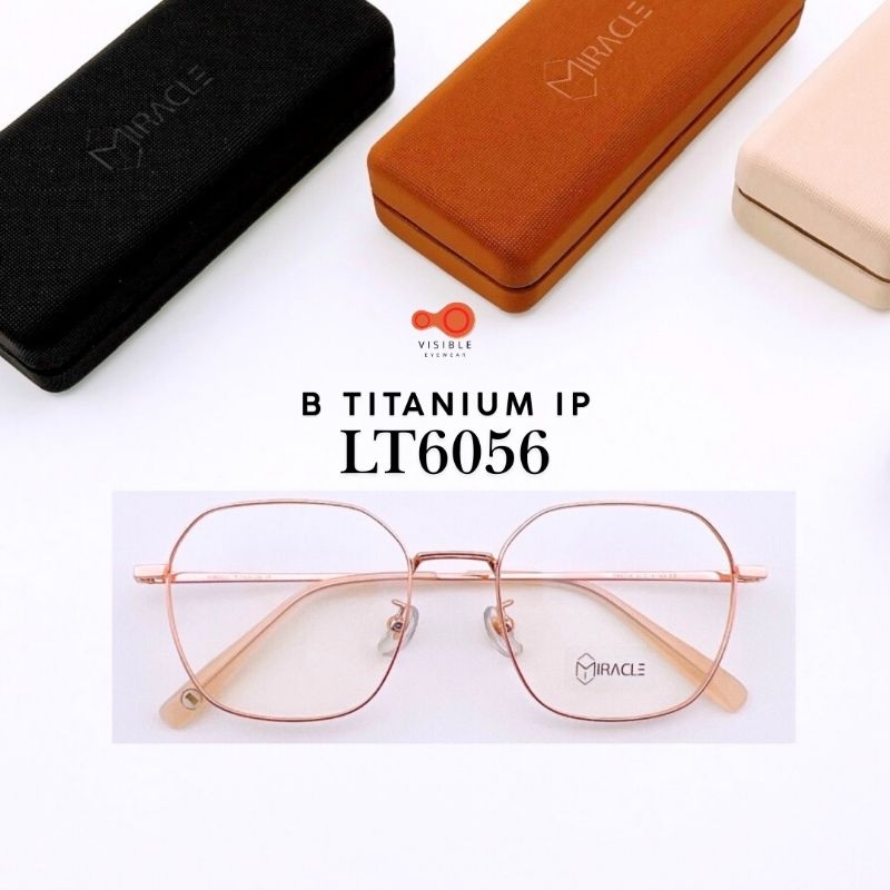 Miracle รุ่น TB6056 ไทเทเนี่ยมบริสุทธิ์ B-Titanium IP | Shopee Thailand