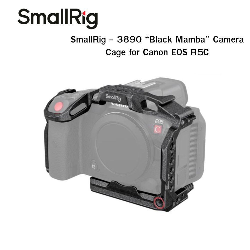 SmallRig - 3890 “Black Mamba” Camera Cage for Canon EOS R5C (เฉพาะรุ่น ...