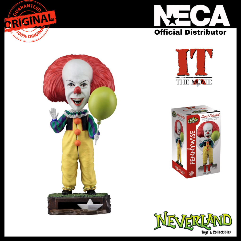 (NECA) IT - Head Knocker - "Pennywise" (1990 Miniseries) | Shopee Thailand