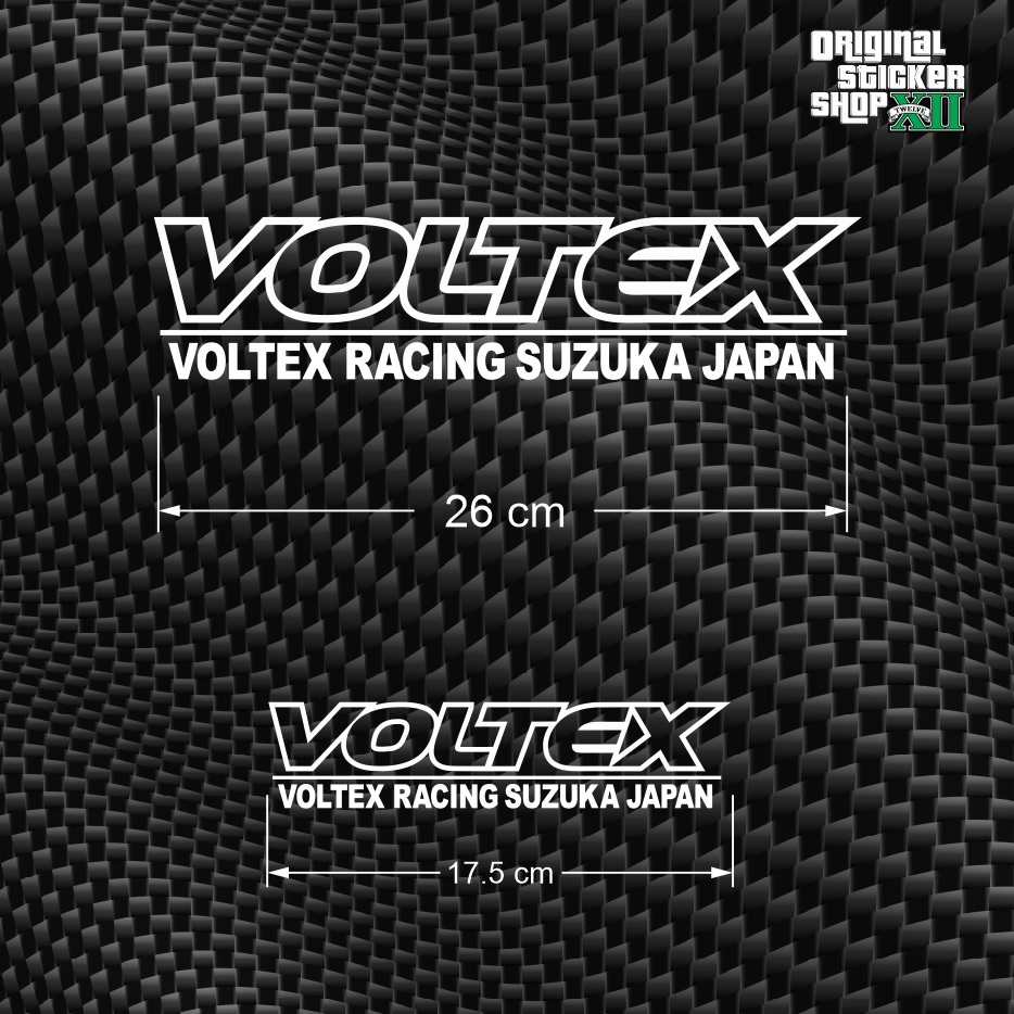 VOLTEX Sticker สติ๊กเกอร์ วอลเท็กซ์ ติดรถยนต์ ทนแดด ทนฝน สติ๊กเกอร์คัท ...