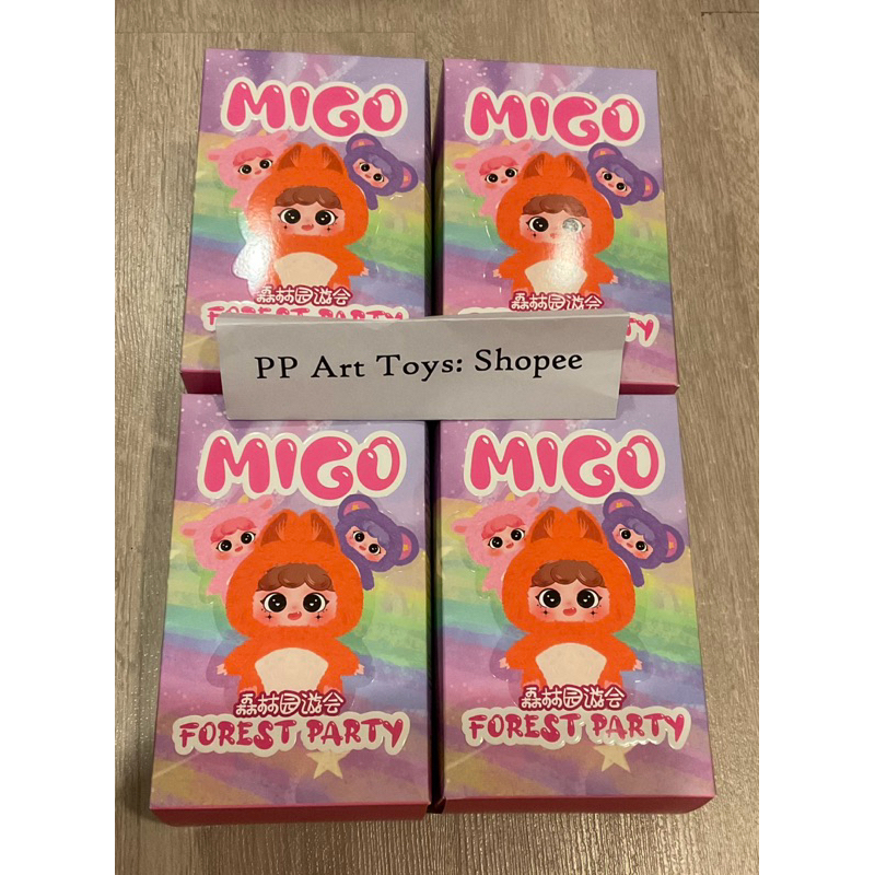 (แบบเช็คตัว ระบุตัว) Migo Forest Party Migo V6 พวงกุญแจ | Shopee Thailand