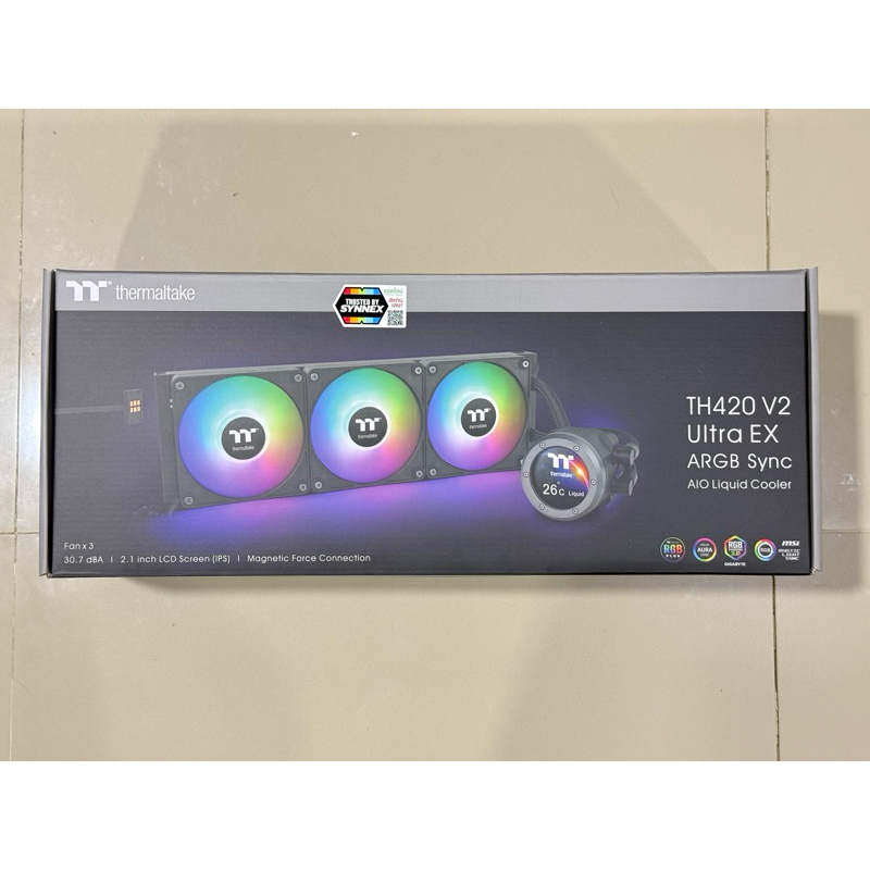 ชุดน้ำ THERMALTAKE TH420 V2 Ultra ARGB SYNC มีจอ มือ 1 ประกันศูนย์ไทย (มีของพร้อมส่ง) | Shopee ...
