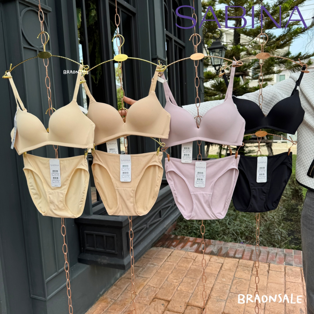 รหัส HBU23008 Sabina เสื้อชั้นใน Invisible Wire (ไม่มีโครง) ฟองน้ำไม่ ...
