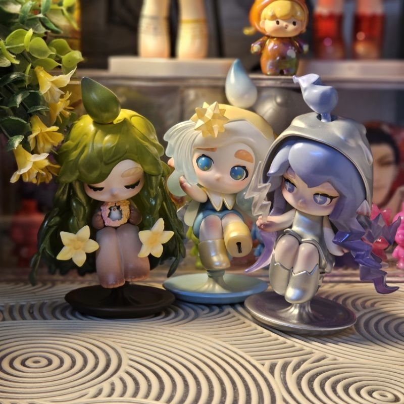 พร้อมส่ง POP MART CHAKA Light Sprite Series Figures Blind Box Action ...