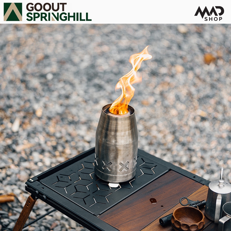 🔥พร้อมส่ง🔥Go Out Springhill Original Fire CYCLONE เตาไฟกลางแจ้งหลอด ...