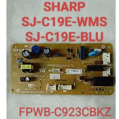 บอร์ดตู้เย็น sharp รุ่นSJ-C19E-WMSและรุ่นSJ-C19E-BLU | Shopee Thailand