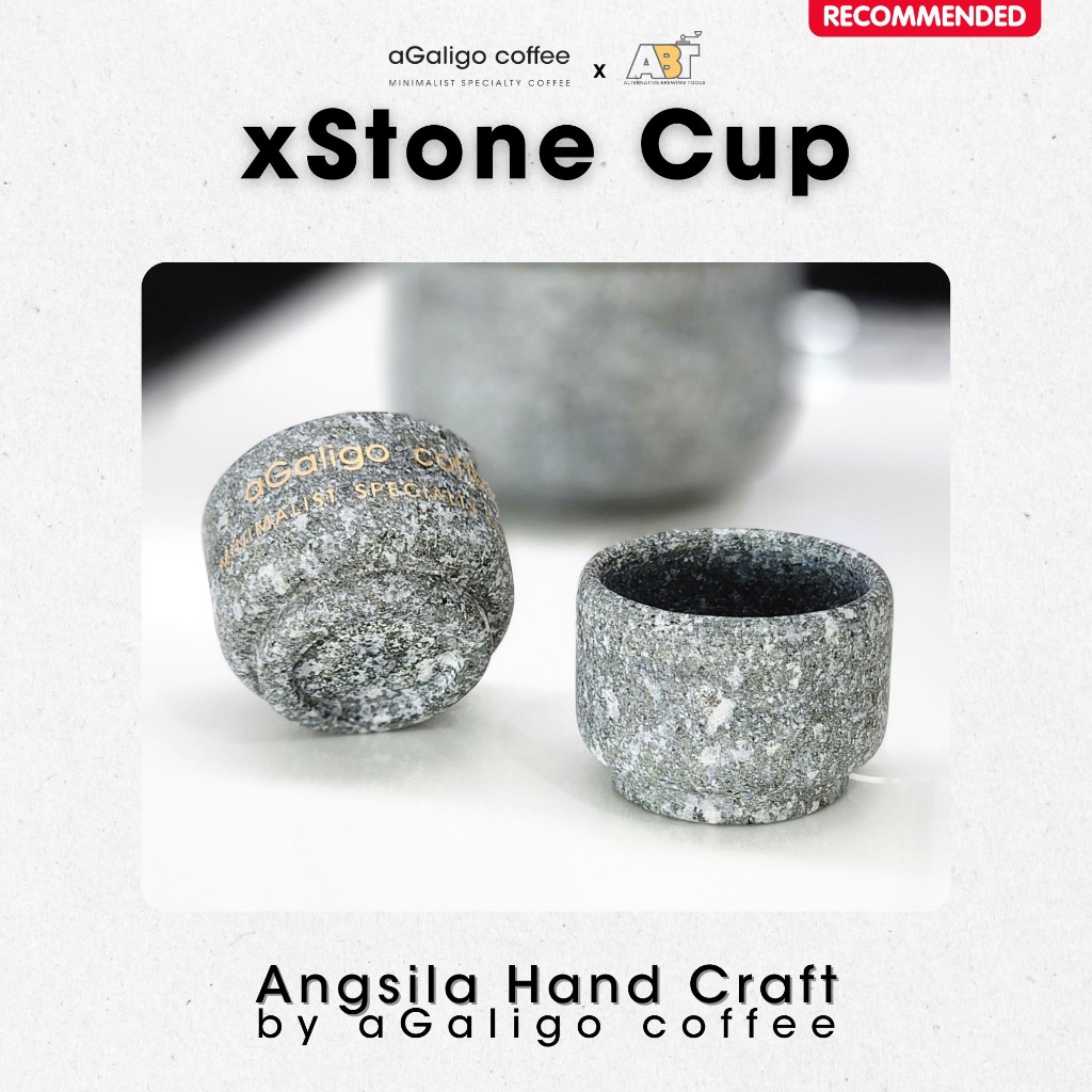 แก้ว xStone Cup Limited by Agaligo Coffee (Angsila Hand Craft) | Shopee Thailand