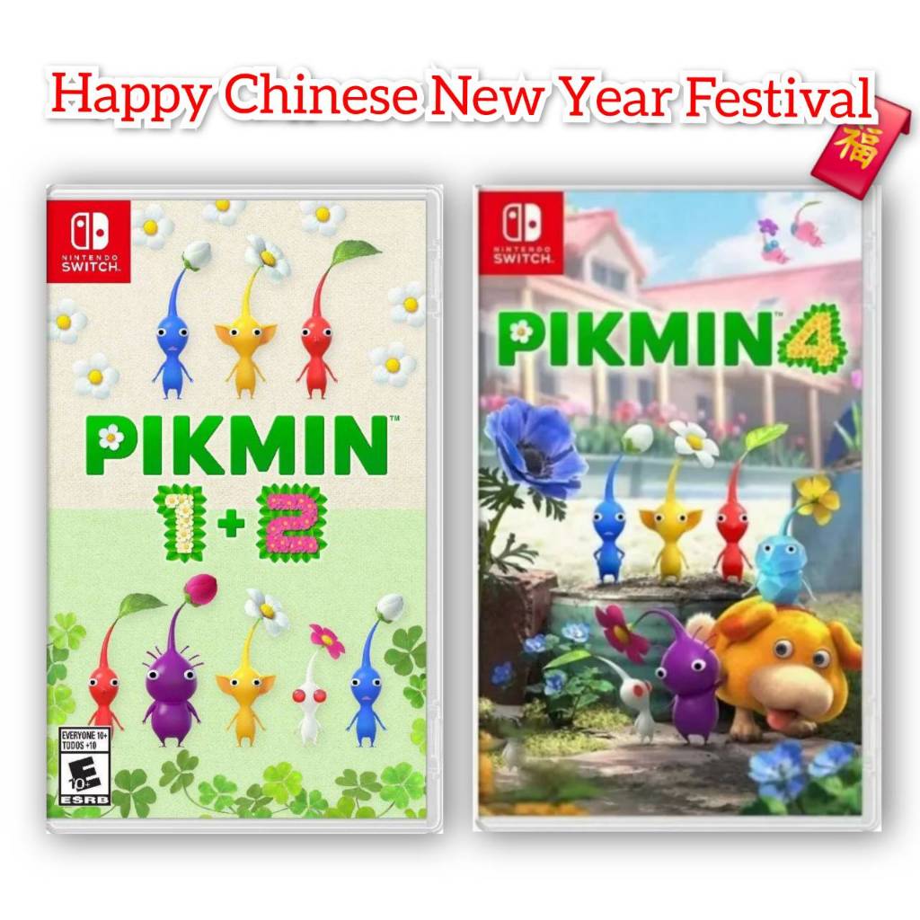 Nintendo switch Pikmin 1+2 และ Pikmin 4 ของแท้ มือหนึ่ง พร้อมส่ง ...