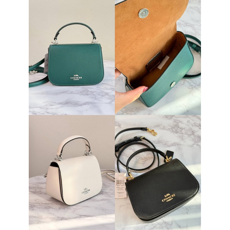 New Coach Lysa Top Handle Bag ของแท้ 100% | Shopee Thailand