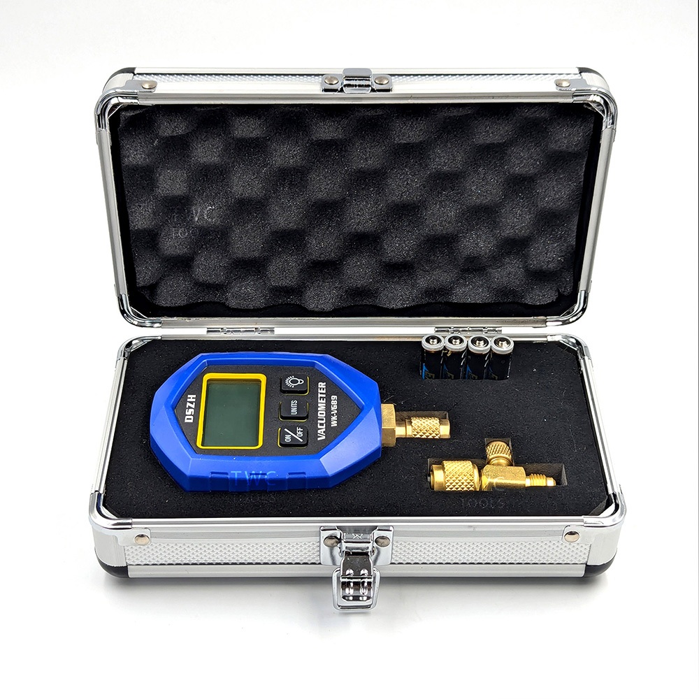 DSZH VG89 ไมครอนเกจ เครื่องวัดสูญญากาศ ดิจิตอล Vaccuum Gauge รุ่น WK-VG89 | Shopee Thailand