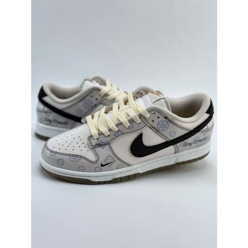 Nike SB Dunk Low Gutang พิมพ์ลมจีนสีขาวเถ้า รองเท้ากีฬาลำลอง | Shopee ...