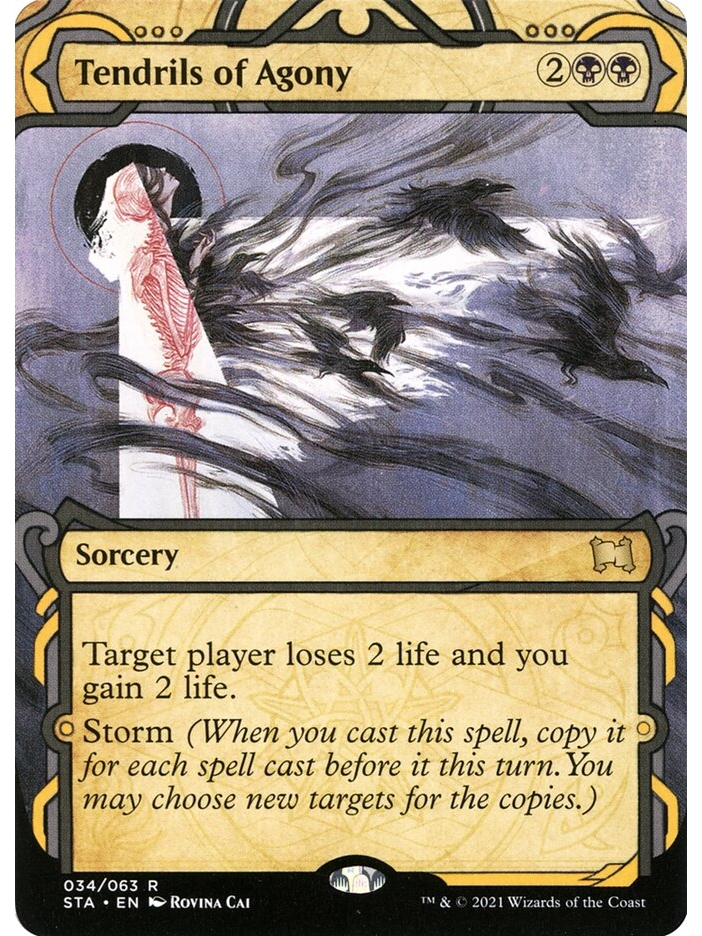 Tendrils of Agony STA Strixhaven Mystical Archive การ์ด Magic the ...