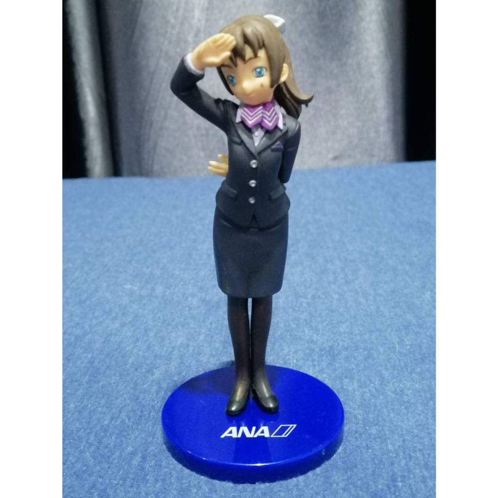 โมเดล ANA Uniform Collection Kaiyodo Figure 2005 - 9Th Purple Scarf ...