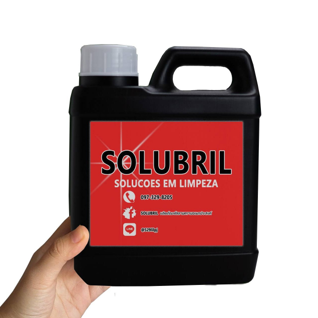 SOLUBRIL น้ำยาสลายคราบ ขจัดคราบฝังแน่นใน 1นาที(ขนาด 1ลิตร) น้ำยาขจัด ...