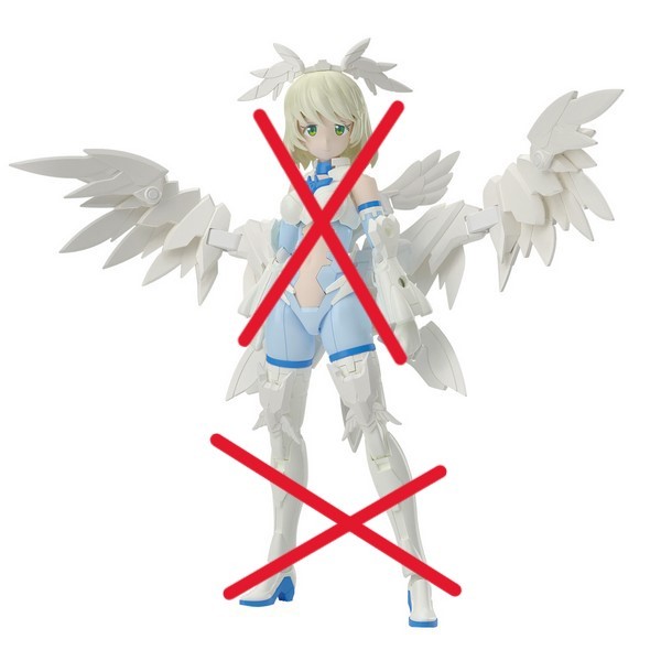 (พร้อมส่ง) GK Resin Part Wings for 30MS SIS-Dc88w Eliene-Elierica ...